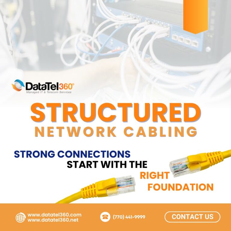 Structured Cabling Installation Atlanta - DataTel 360 | Managed IT ...